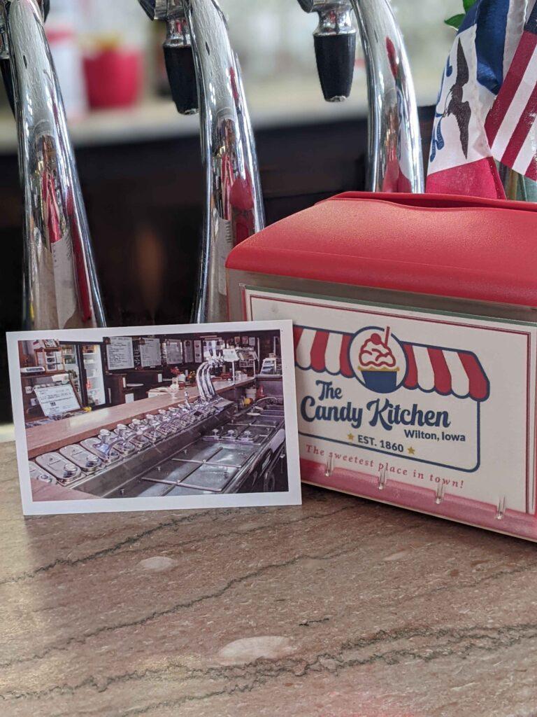 Candy Kitchen Postcard - The Candy Kitchen